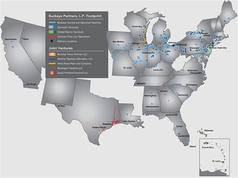 Us Pipeline Map Navigating The Energy Infrastructure