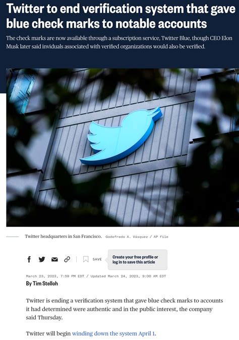 Twitter To End Verification System That Gave Blue Check Marks To Notable Accounts Album On Imgur