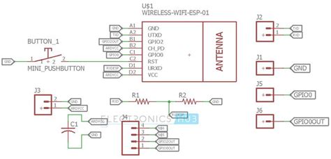 Diy Pcb For Esp8266 Wifi Module Schematic