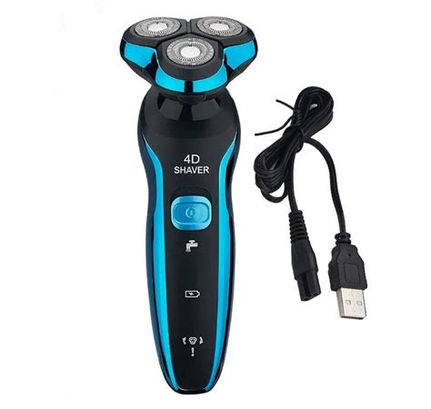 Scheerapparaat Oplaadbare Scheerapparaat Waterdicht Nat Droog Rotary Voor Mannen Met Pop Up