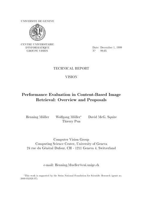 pdf performance evaluation in content based image retrieval overview