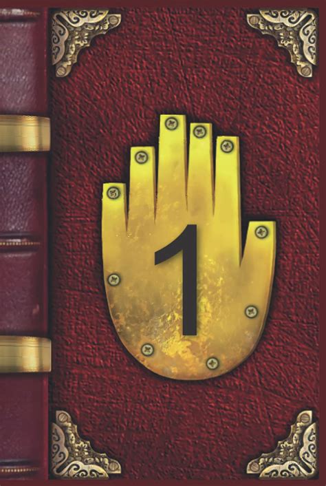 Gravity Falls Journal 1 Gravity Falls Fan Made Prop Book Journal