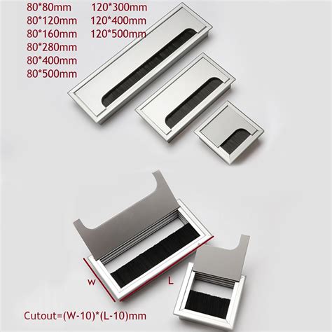 Silver Square Rectangle Office Table Cabinet Desk Vicedeal