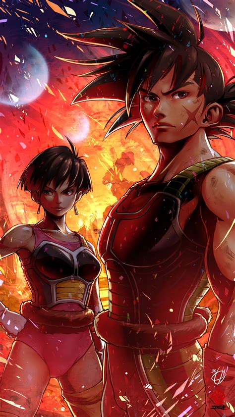 Kanchiyo Bardock Seripa Dragon Ball Dragonball Z Absurdres Commentary Request Highres