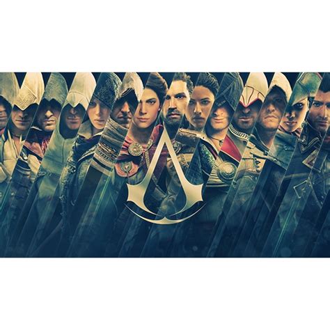 poster loạt game assasin creed phong cách retro shopee việt nam