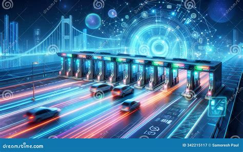 Dynamic Smart Tolling System In Action Stock Image Image Of Dynamic Realtime 342215117