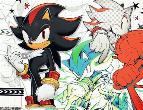 Shadow The Hedgehog Sonic Drawn By Show Chiku By Danbooru