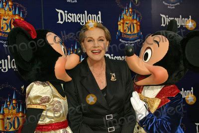 Photos And Pictures Minnie Mouse Julie Andrews And Mickey Mouse At