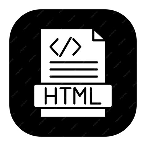 Premium Vector Html File Vector Illustration