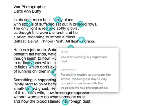 Teaching Poetry With Quizlet Diagrams Quizlet