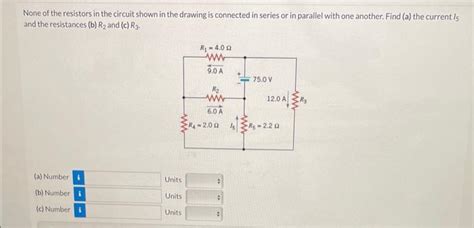 Solved The Current In The 8 00 Ω Resistor In The Drawing Is