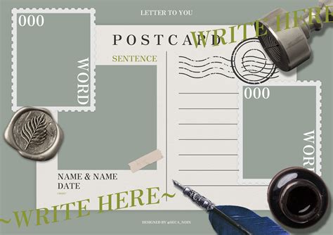 세노 On Twitter 🍏 빈티지 우표and편지 페어틀 Psdpng 전하지 못했던 말을 편지로 전해보세요💌 전하지