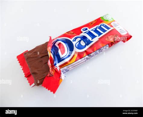 Daim Chocolate Bar Daim Sweets Are Candies From Sweden Made With Milk Chocolate And Caramel