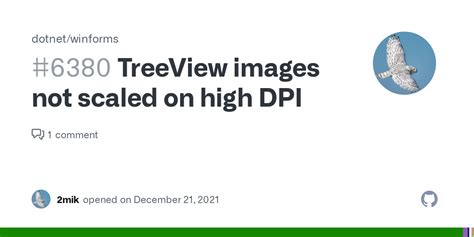 TreeView Images Not Scaled On High DPI Issue Dotnet Winforms GitHub