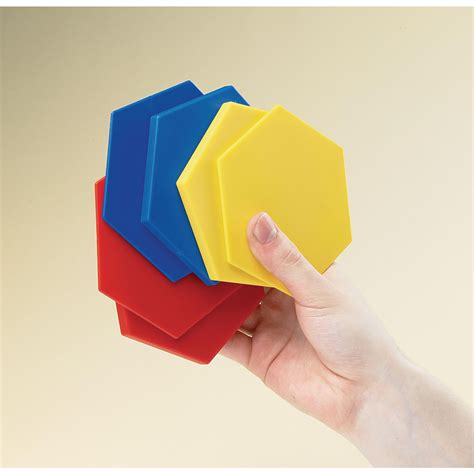 Edx Education Geometric Plastic Shapes Large Pack Of 60 Hc1002661