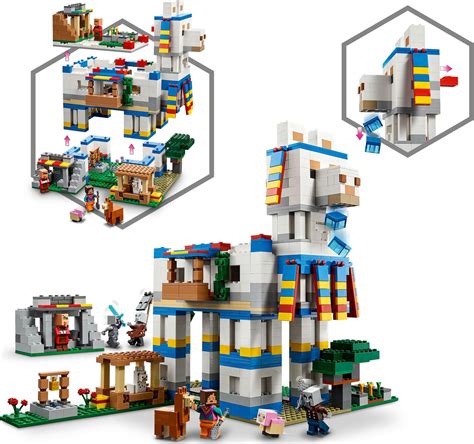 Lego Minecraft The Llama Village House Set Imagine That Toys