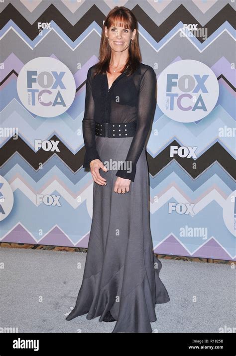 Alexandra Paul Bei Der Tca Fox Ankunft All Star Party Im Langham