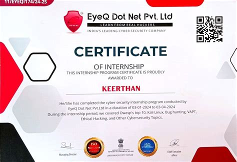 Keerthan Kulal On Linkedin Cybersecurity Bug