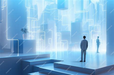 Premium Ai Image Background For A Presentation Ai