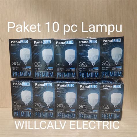Jual Paket Pc Lampu Led PANALED By LUBY W Cahaya Putih E Lampu Led Kapsul W Cahaya
