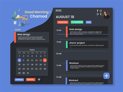 To Do App Design By Chamod Perera On Dribbble