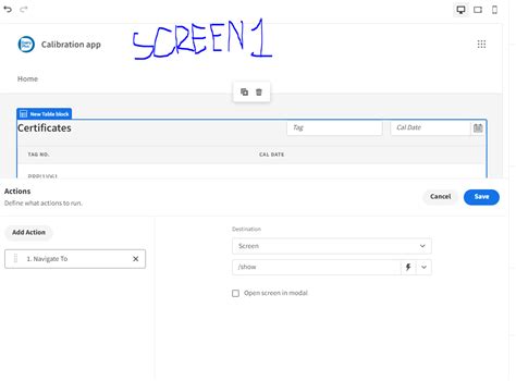 Repeater Screen1 To Screen 2 · Budibase Budibase · Discussion 11902