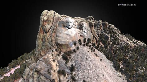 Mount Rushmore Usa 3d Model By Drones Imaging Dronesimaging