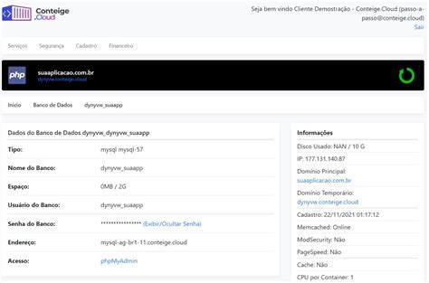 Criando Um Banco De Dados Mysql ⋆ Conteige Cloud