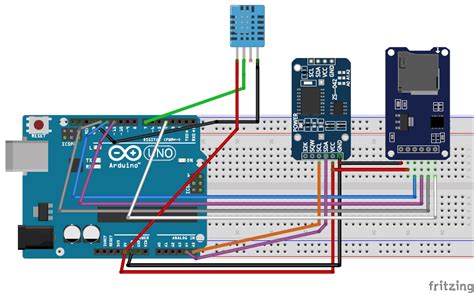 Arduino Data Logger Project Log Temperature Humidity Time On Sd Card