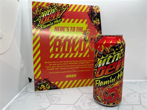 Mountain Dew Flamin Hot Is A Tasty And Fiery Masterpiece