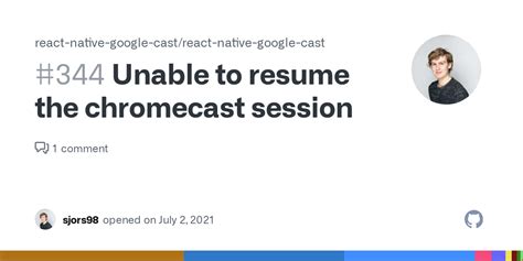Unable To Resume The Chromecast Session Issue React Native Google Cast React Native