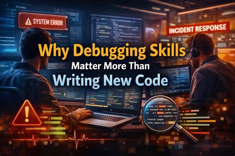 Why Debugging Skills Matter More Than Writing New Code Dev Community