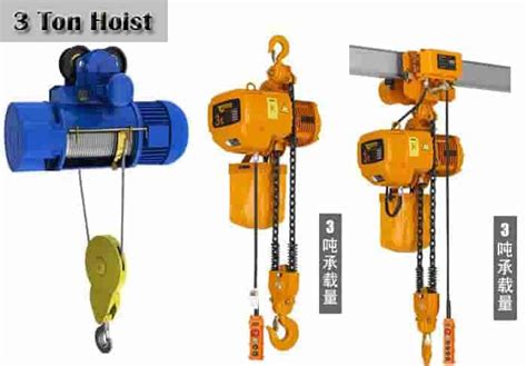 Hoist Crane 3 Ton 3 Ton Hoist 3 Ton Electric Chain Hoist 3 Ton