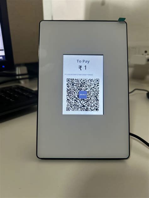 Dynamic Qr Displayer Visual Display Unit Dq11 Ahmedabad Gujarat