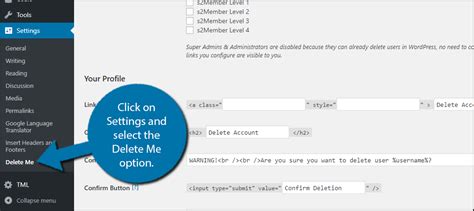 How To Let Users Delete Their WordPress Accounts GreenGeeks