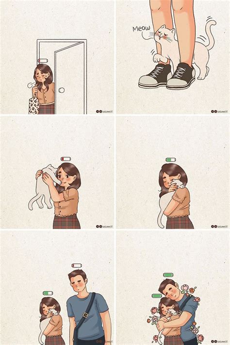 30 Sweet Comics By Luong Thuy Show What Being In A Relationship Is Like