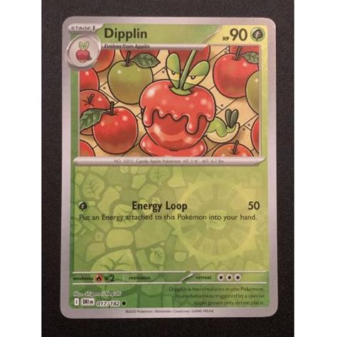 Dipplin 017 182 Reverse Holo Common