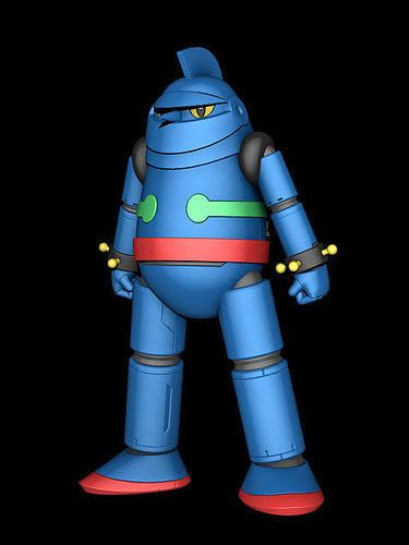 Chibi Gigantor 3d Model 3d Printable Cgtrader
