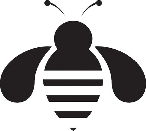 Premium Vector Simple Bee Icon
