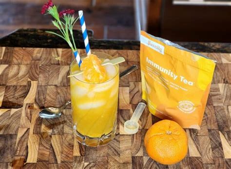 Immunity Tea Mountain Mocktail Healthy Mocktail Immunity Tea