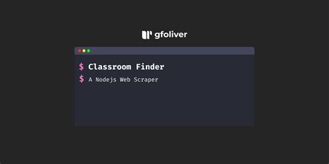 Github Gfoliverclassroom Finder A Nodejs Script To Find My Classroom Inside My Schools Website Github Gfoliverclassroom Finder A Nodejs Script To Find My Classroom Inside My Schools Website