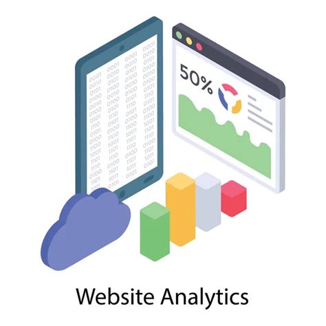 Data Analytics Isometric Vector Stock Vector By ©vectorsmarket 290902232