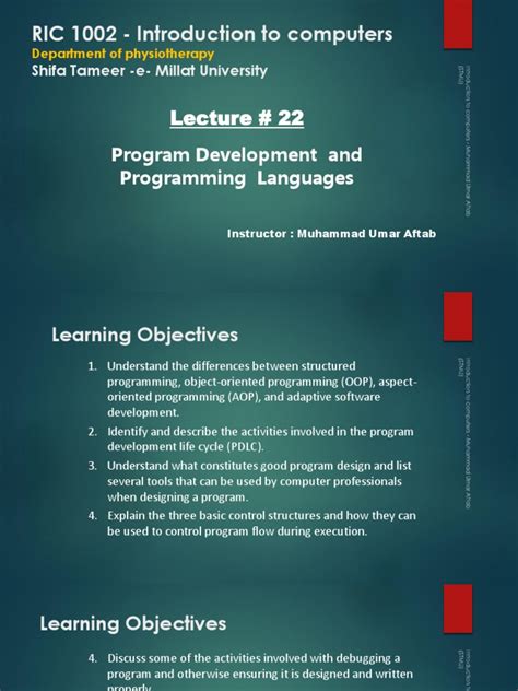 Lecture 22 W11 Programming Languages Part 2 Pdf Computer