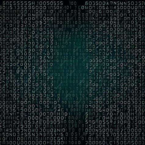 Premium Ai Image Matrix Style Binary Code Digital Background