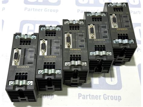 Siemens Rs485 6es7972 0aa01 0xa0 Repeater Simatic Lot 5 Pcs