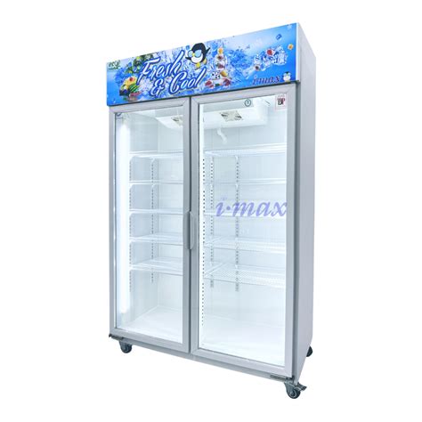 2 Door Display Chiller With Heater Tempered Glass Imax 2 Door Display Chiller With Heater Tempered Glass Imax