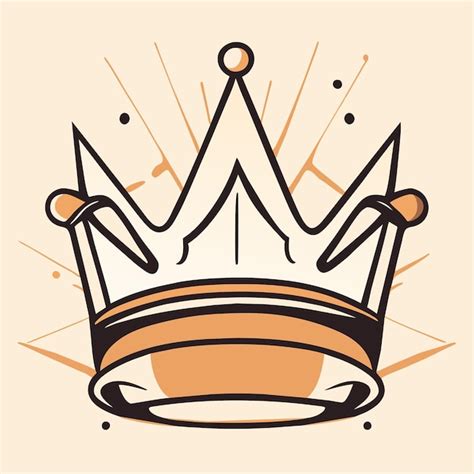 Premium Vector Hand Drawn Crown Drawing Illustration Or Crown Classic