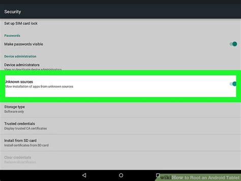 4 Ways To Root An Android Tablet WikiHow