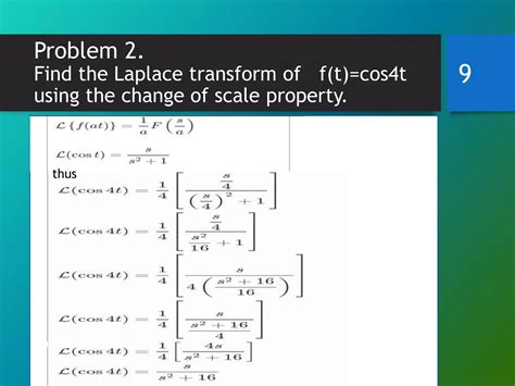 Properties Of Laplace Transform Pptx