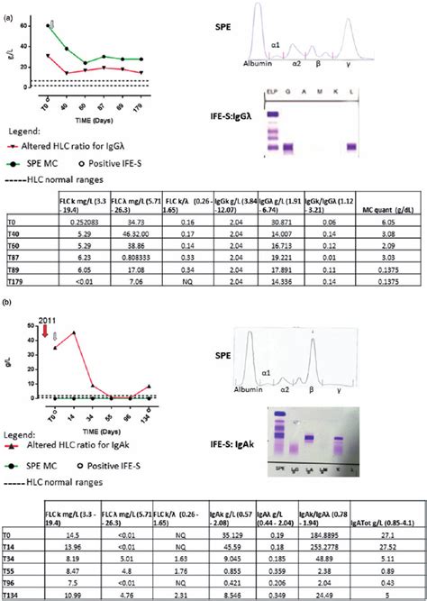 Monoclonal Samples Characterization A The Graphs Show Trend Of Hlc Download Scientific